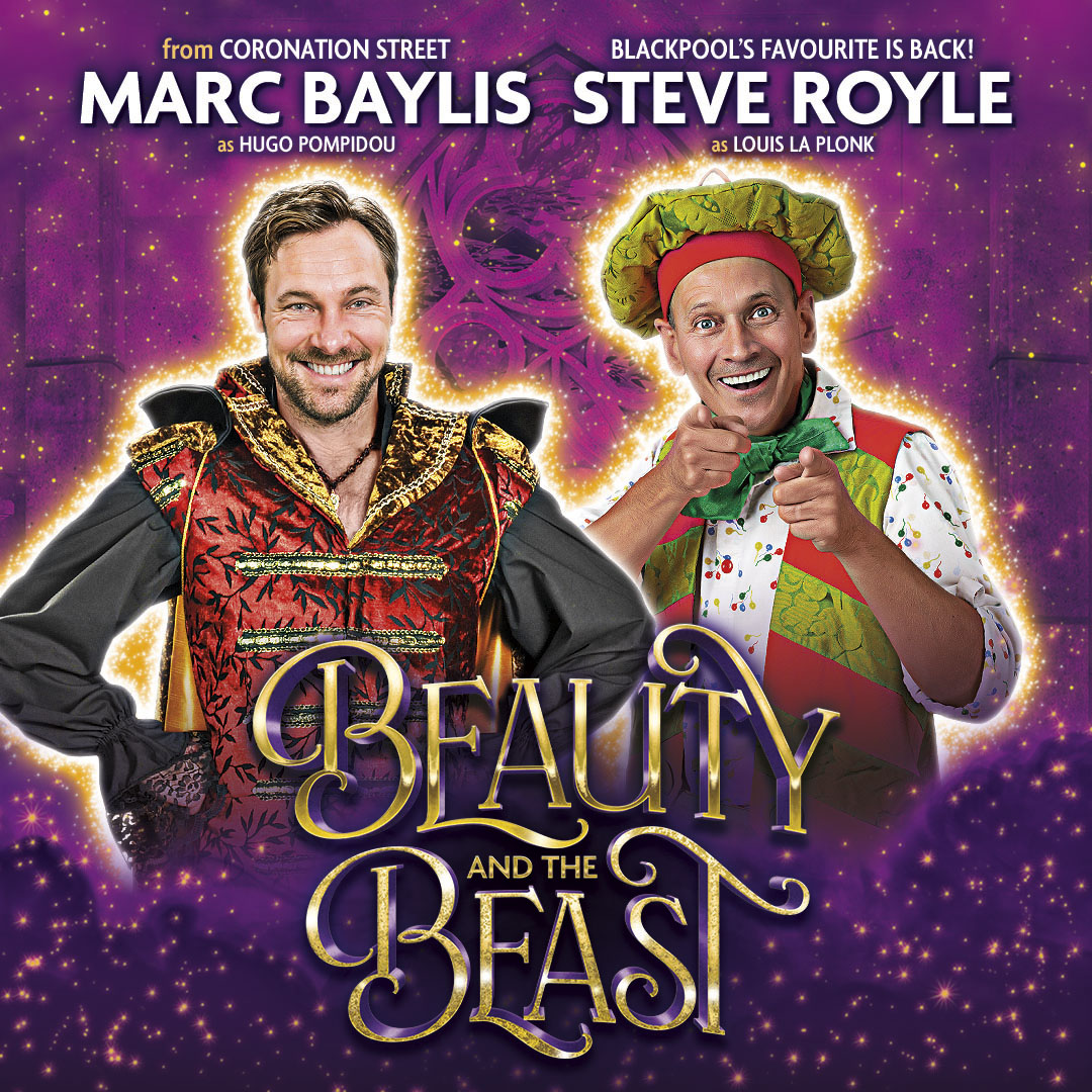 Beauty & The Beast Pantomime, Grand Theatre & Illuminations, Blackpool ...